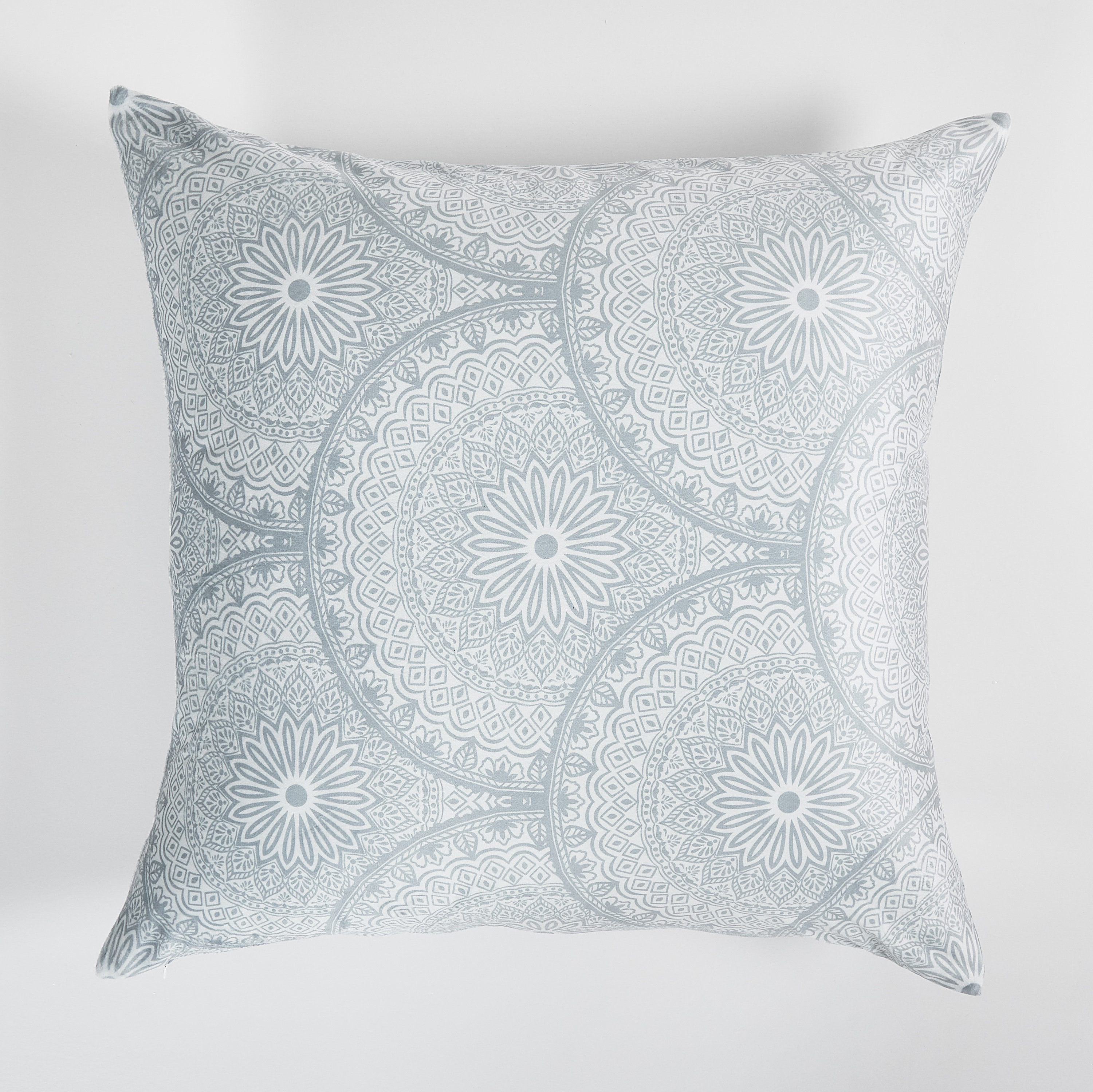 Cloudote™ Geometric Gray Throw Pillow 24" | Wayfair